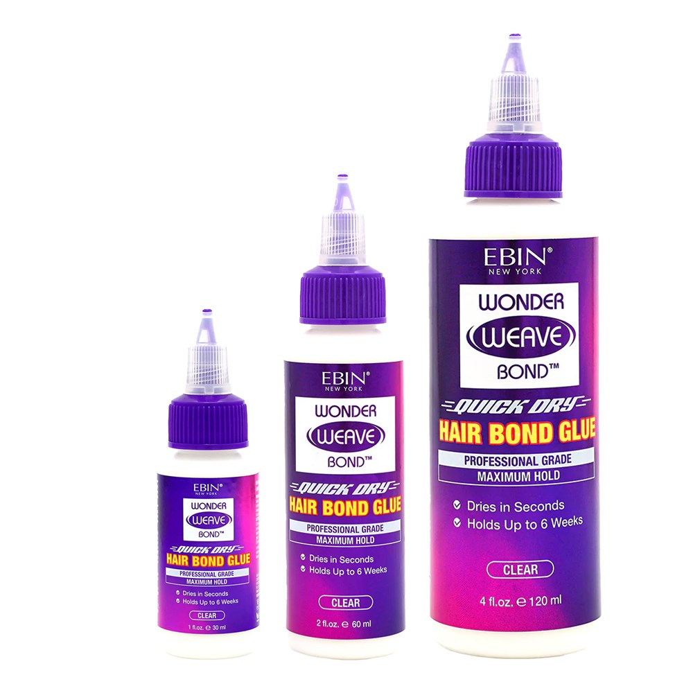 Ebin Wonder Weave Bond Hair Bond Glue [Clear] – Braids and Wigs