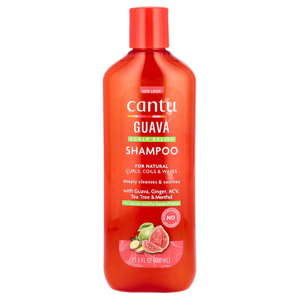 CANTU Guava & Ginger Anti-Dandruff Shampoo (13.5oz) – Braids and Wigs