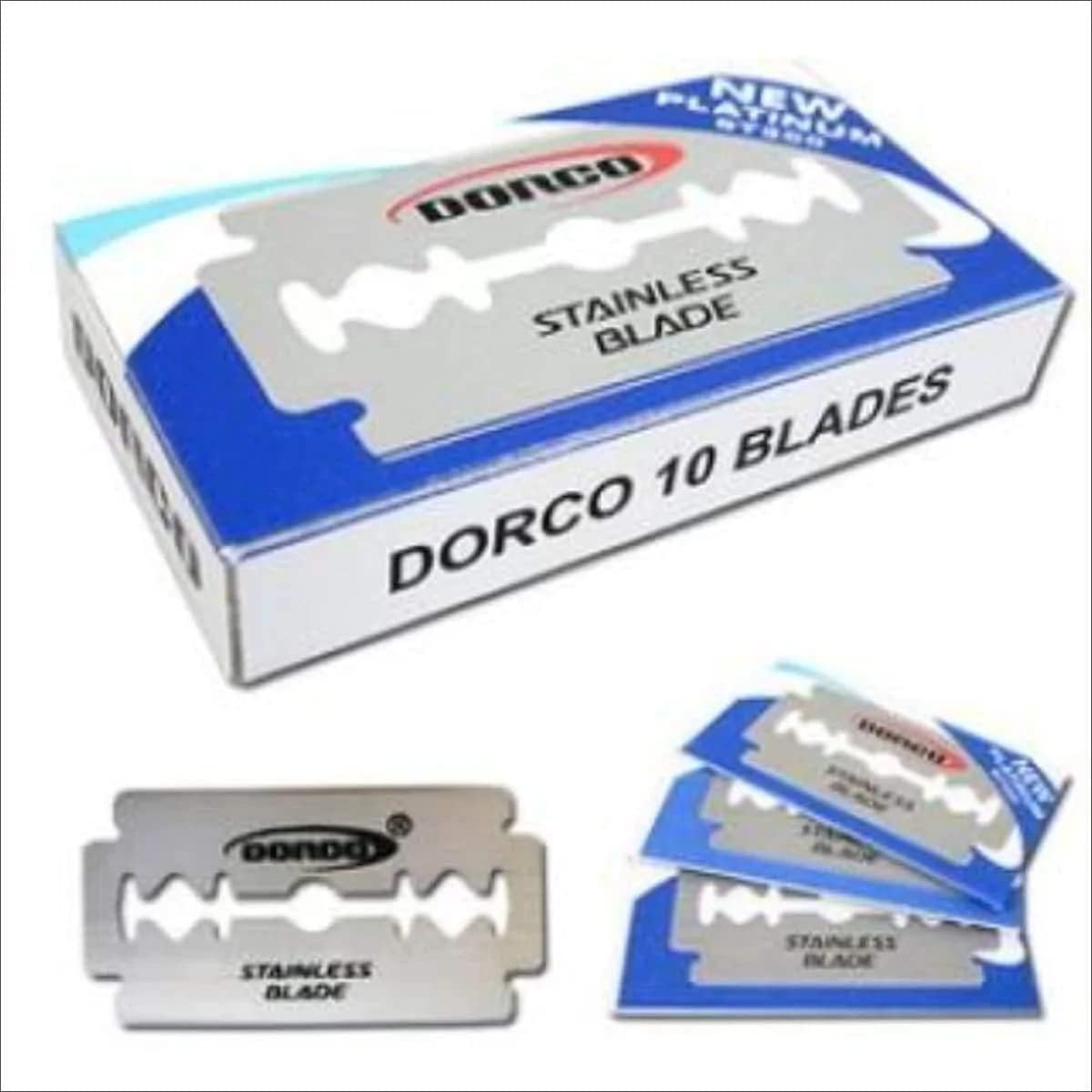 Dorco Stainless Blade New Platinum [Double Side-10 Pcs] #St300 – Braids ...