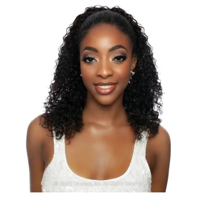 Mane Concept Pristine 100% Human Hair - PRPE09 SPANISH WAVE DRAWSTRING ...