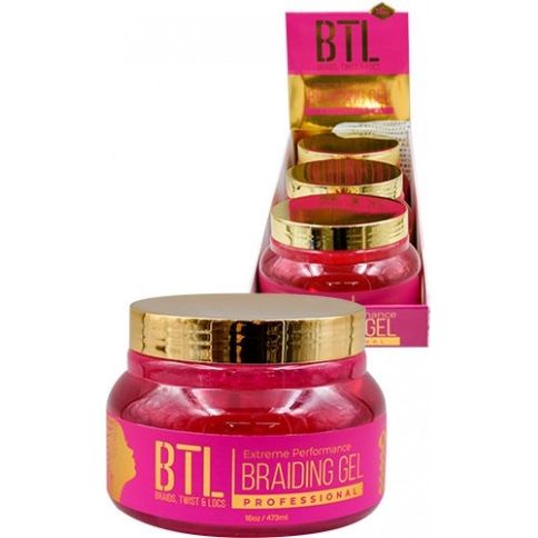 BTL Braiding Gel-Extreme (16 oz) – Braids and Wigs