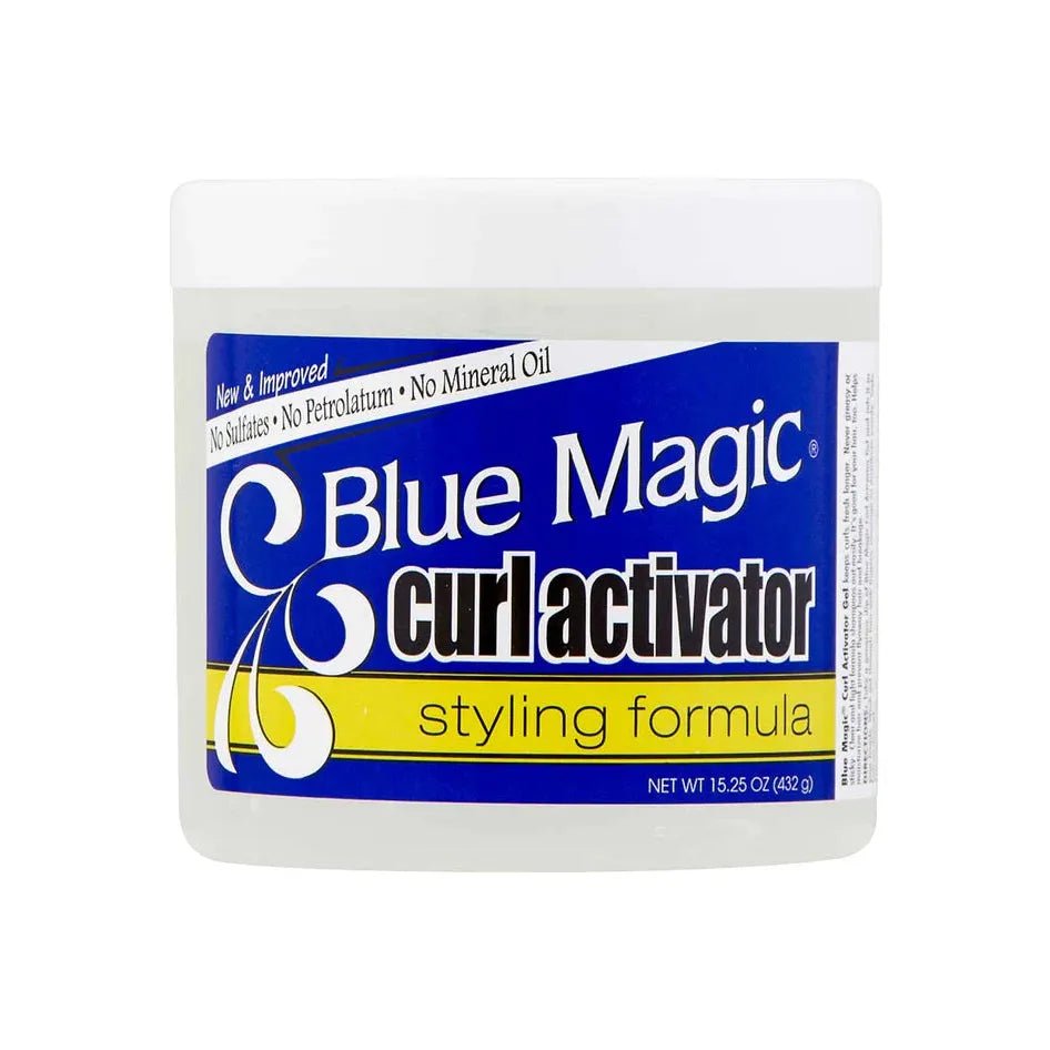 BLUE MAGIC Curl Activator Gel (15.25oz) – Braids and Wigs