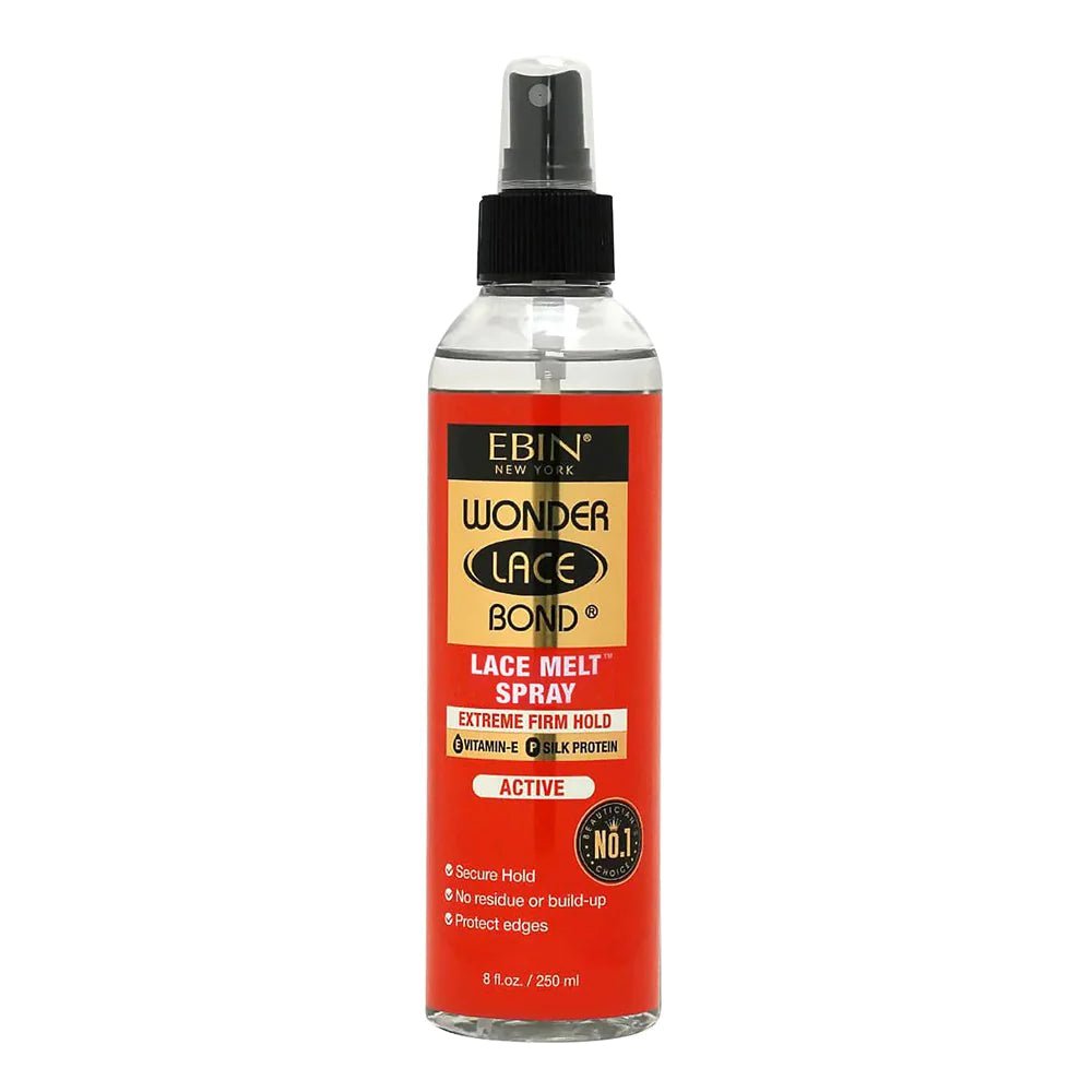 Ebin Wonder Lace Bond Melting Spray (8Oz) - Active – Braids and Wigs