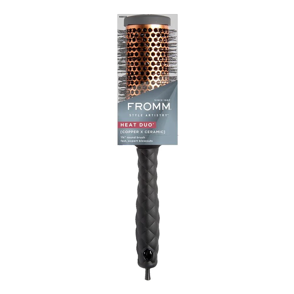 Fromm Heat Duo Copper Thermal Round Brush – Braids and Wigs