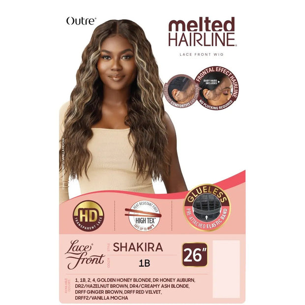 OUTRE LACE FRONT WIG MELTED HAIRLINE - SHAKIRA – Braids and Wigs