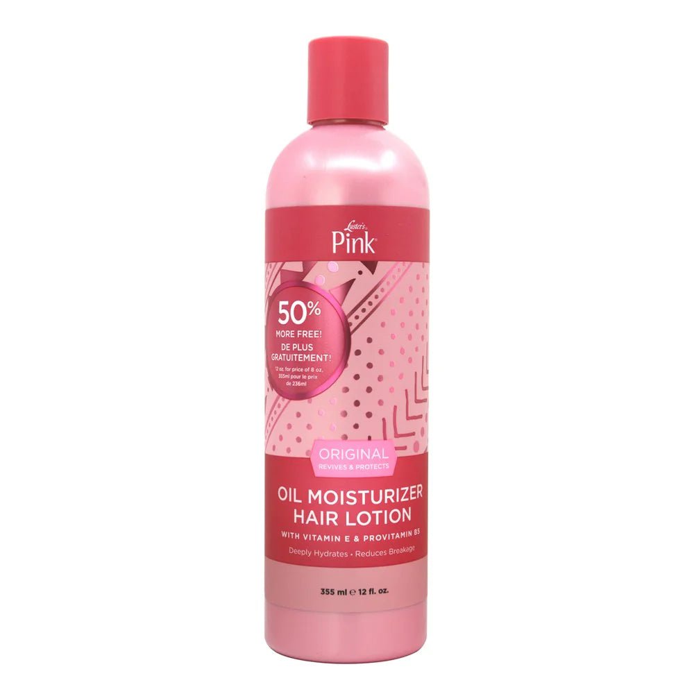 luster's PINK Oil Moisturizer Hair Lotion [Original] (12 oz) – Braids ...