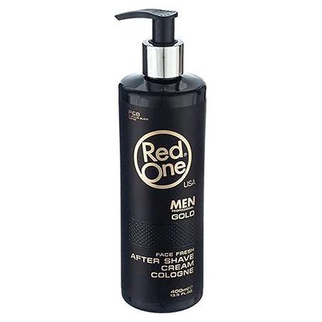 Red One MEN After Shave Cream - Gold (400 ml) – Braids and Wigs