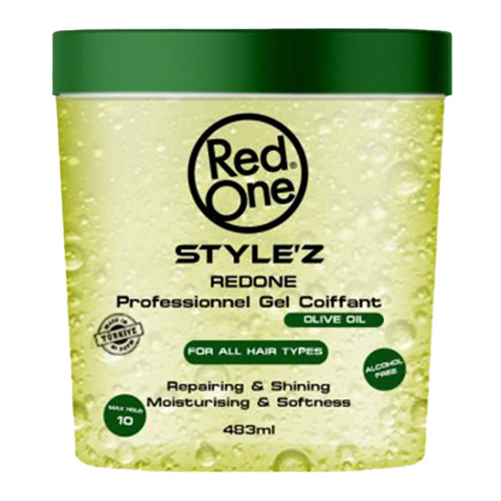 RED ONE Style'Z Professional Hair Gel [Olive Oil] – Braids and Wigs