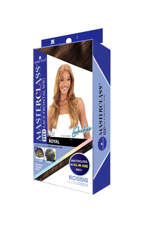 Shake N Go Freetress Masterclass Frontal Wig - Royal – Braids and Wigs