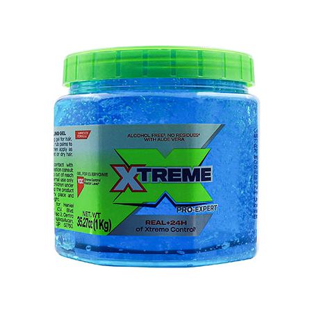 Xtreme Professional Styling Gel - Blue 35.27Oz – Braids and Wigs