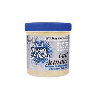 Worlds Of Curls Curl Activator Gel For Extra Dry Hair – Braids and Wigs