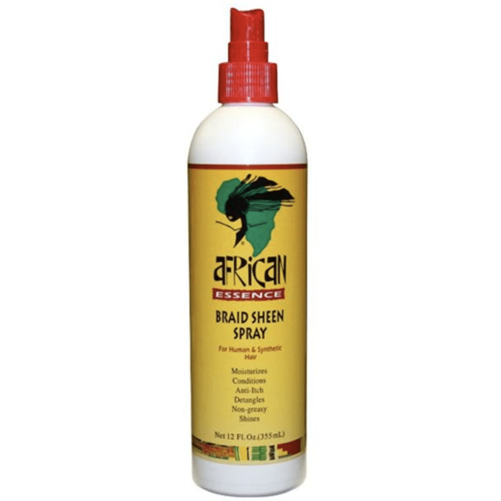 AFRICAN ESSENCE BRAID SHEEN SPRAY 12OZ – Braids and Wigs