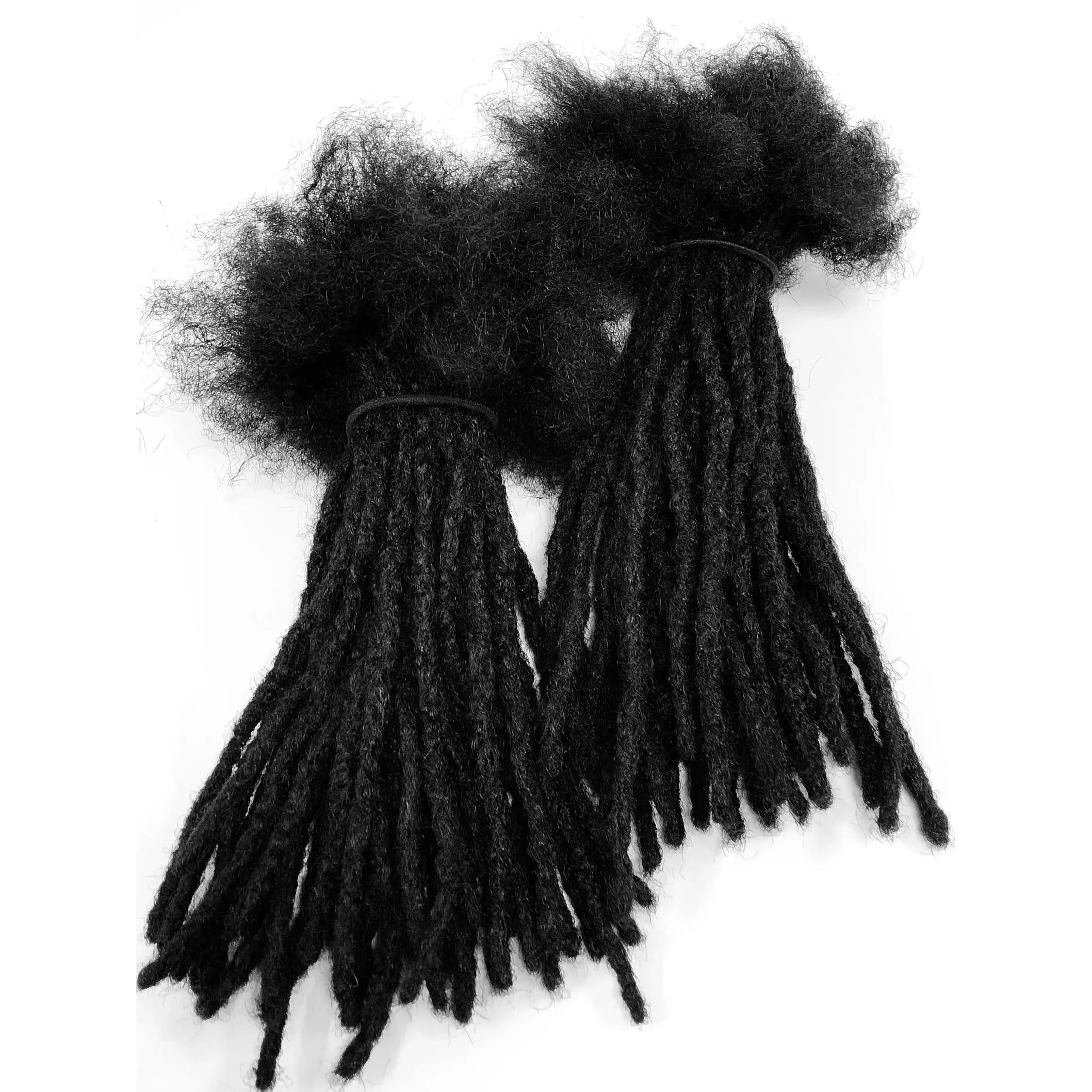 100% Human Hair Dreadlocks Handmade Locs - 20 Locs Per Bundle – Braids ...